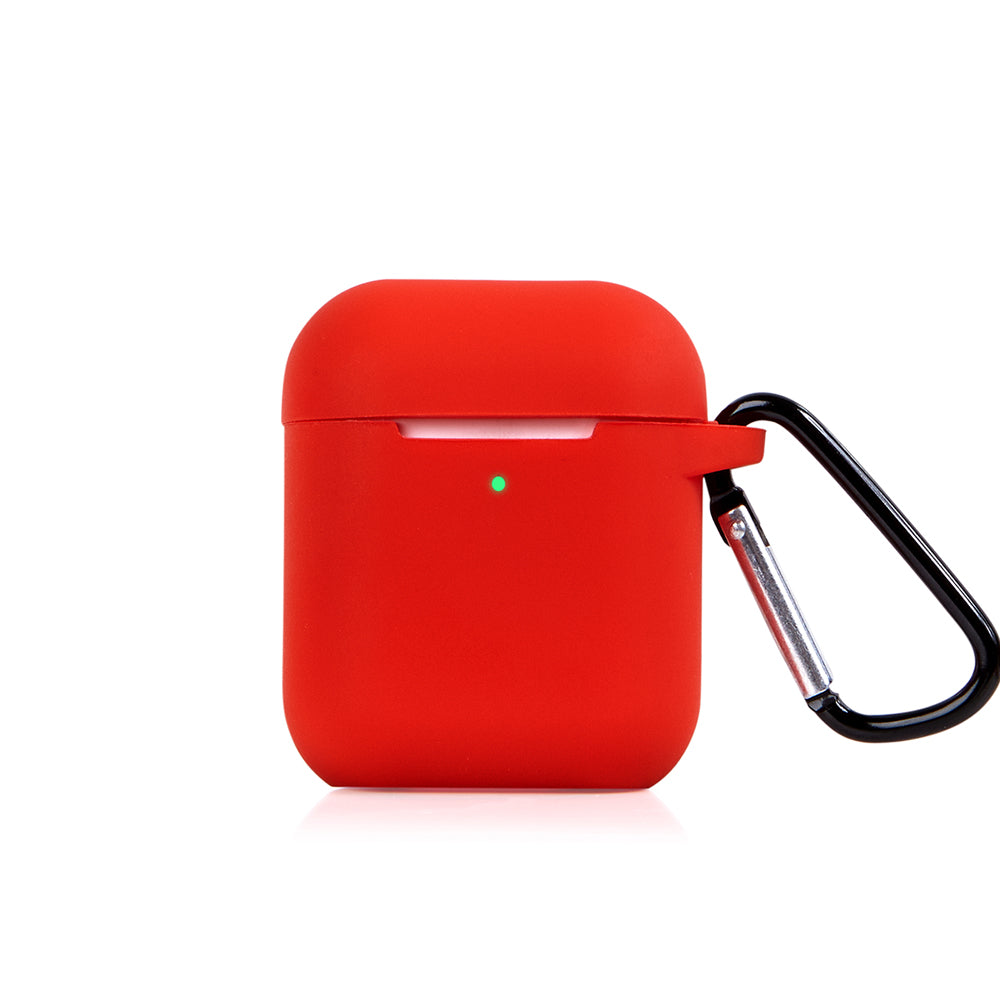 Apple AirPods Basic Red Silikon Kılıfı – Deercase
