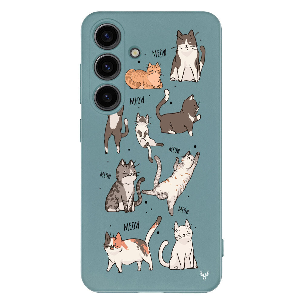Samsung S25 Cats Day Telefon Kılıfı – Deercase