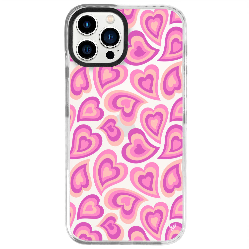 iPhone 13 Pro Max Pinky Hearts Telefon Kılıfı – Deercase