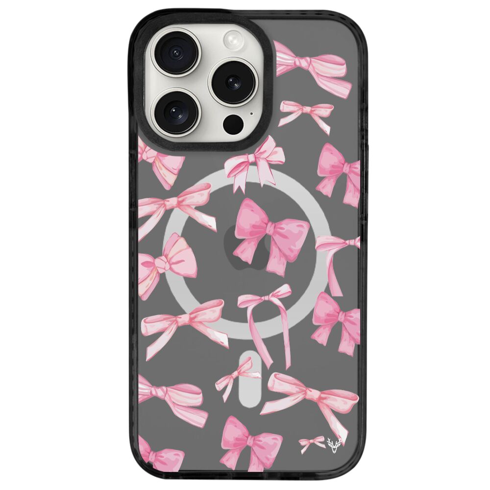 iPhone 16 Pro Max Pinky Ribbons Telefon Kılıfı – Deercase