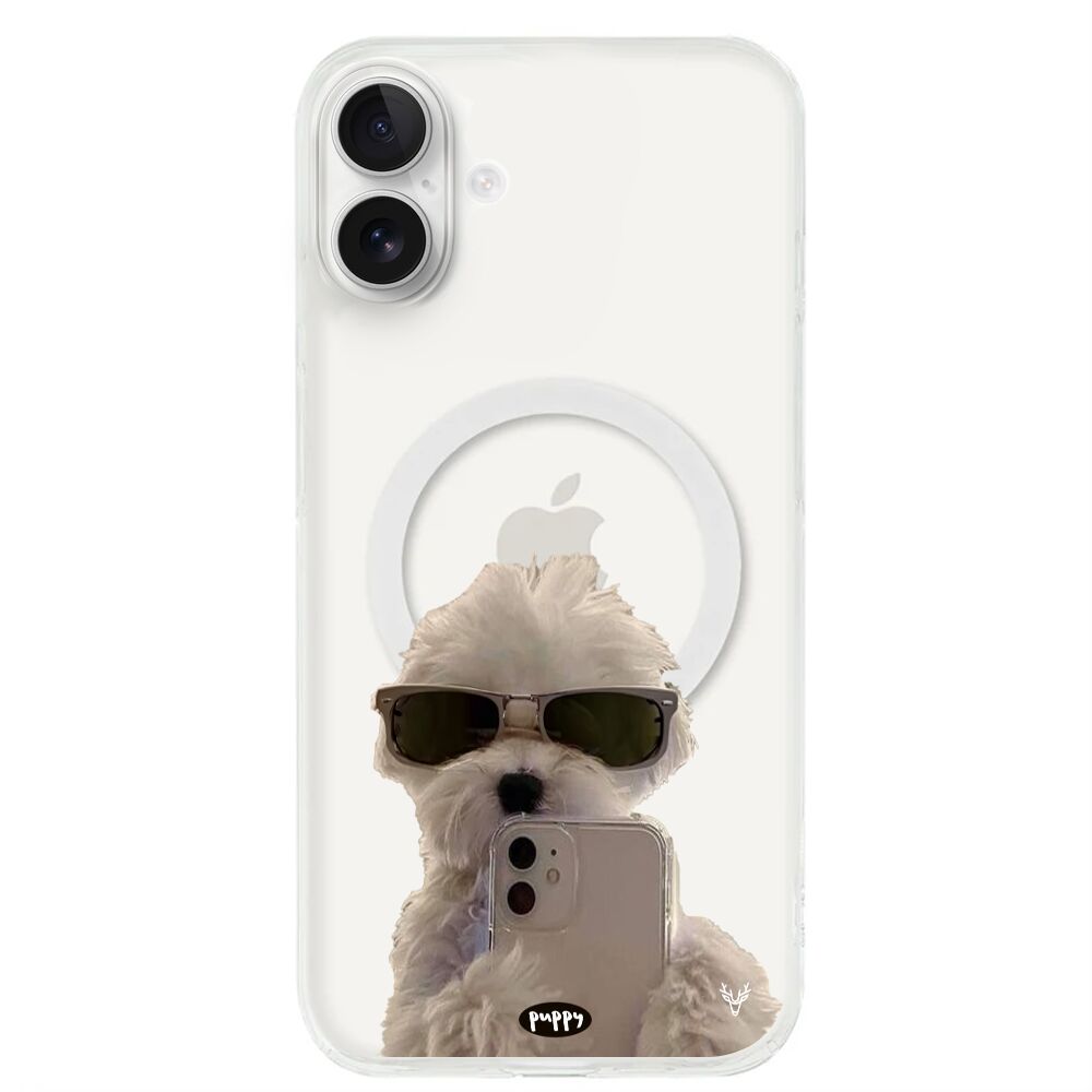 iPhone 16 Thug Dog Thine Transparent Magsafe – Deercase
