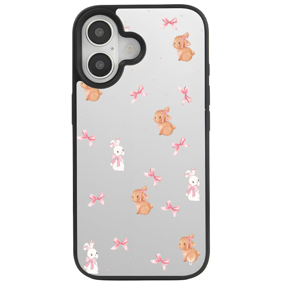 iPhone 16 Ribbon Rabbits Telefon Kılıfı – Deercase