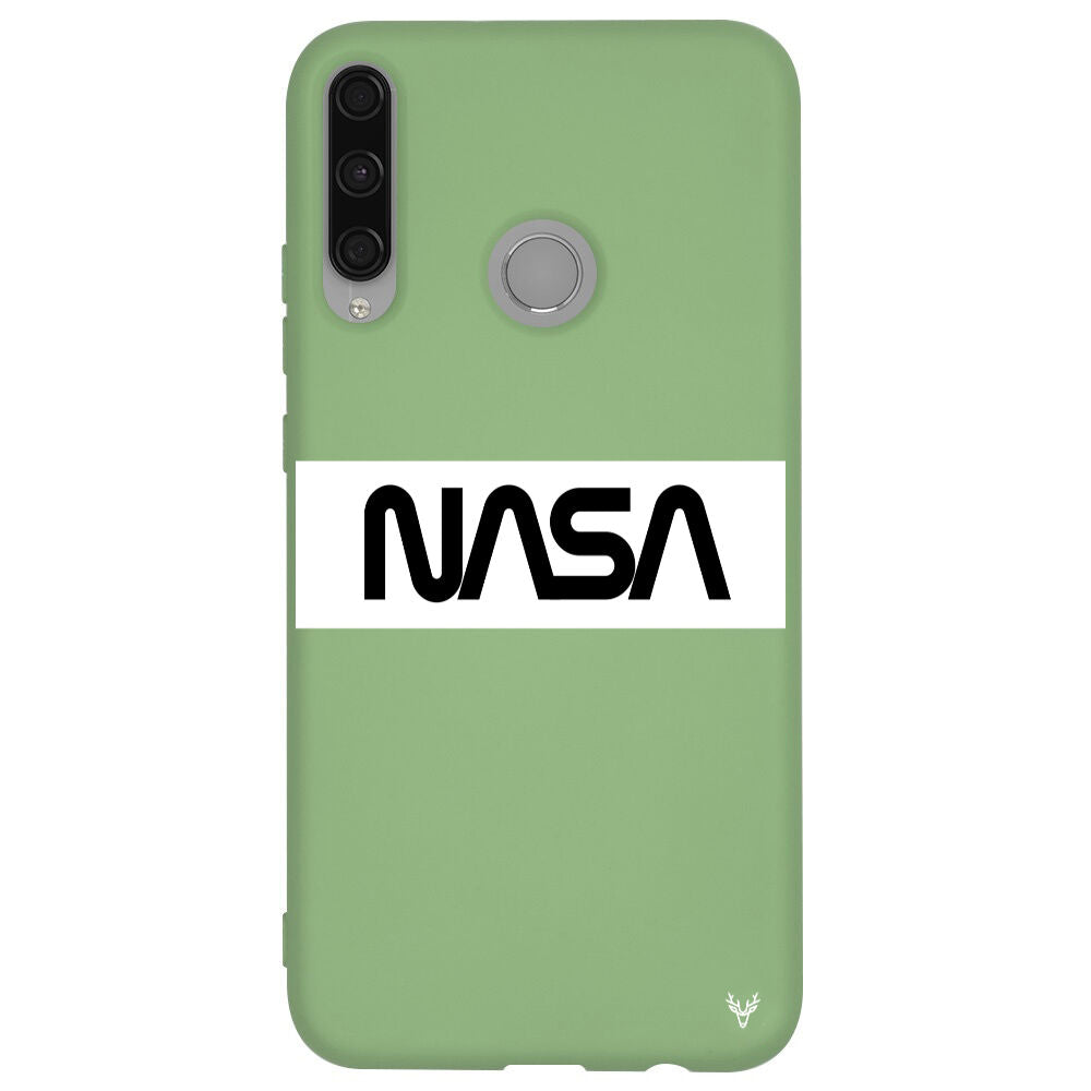Huawei P40 Lite E Nasa Black Logo Telefon Kılıfı – Deercase