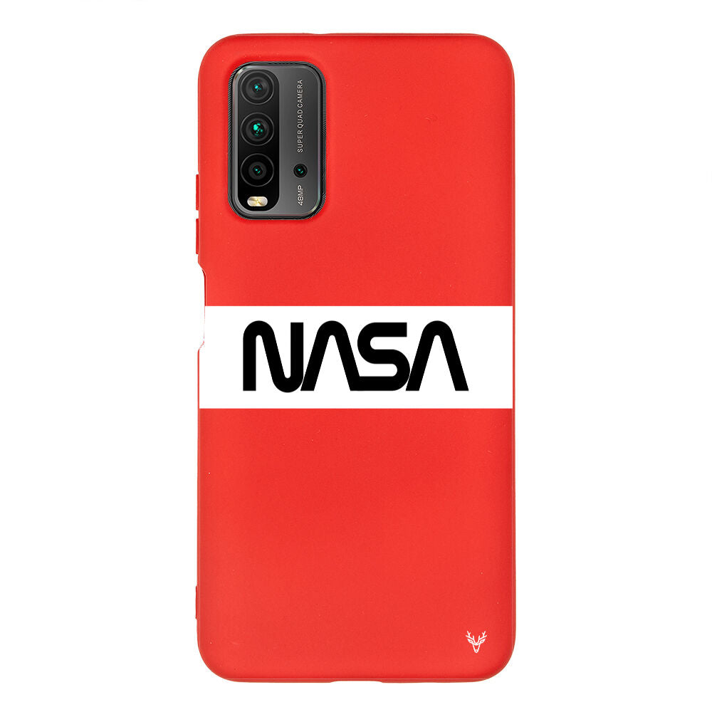 Xiaomi Redmi 9T Nasa Black Logo Telefon Kılıfı – Deercase