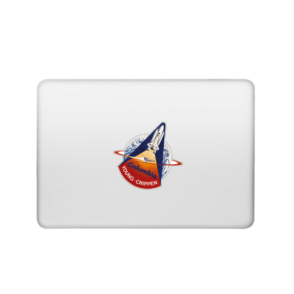 Macbook Air Sert Kapaklı Nasa Columbia Desenli Kılıf – Deercase